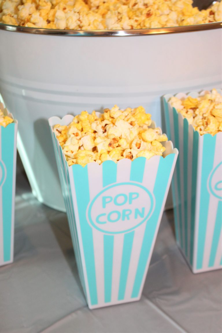 Popcorn Bar is a Fun Addition to any Party! | Cupcakes and Paper Lanterns